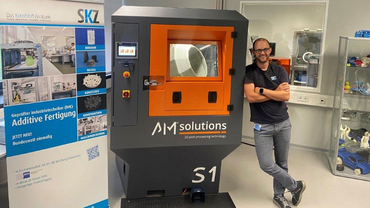 SKZ Würzburg forscht mit einer S1 Strahlanlage von AM Solutions - AM Solutions – 3D post ...