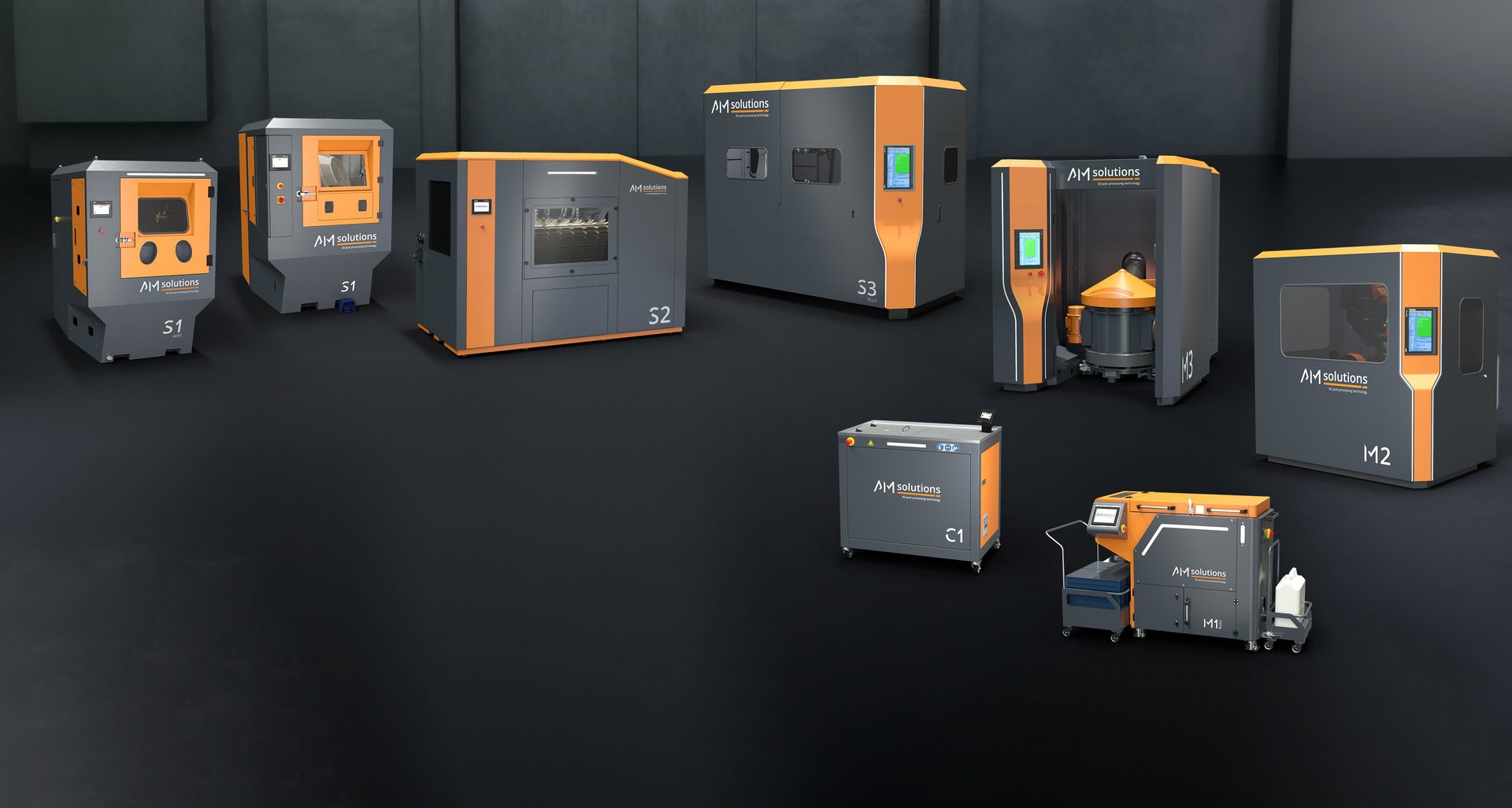 Post processing systems - AM Solutions – 3D post processing technology