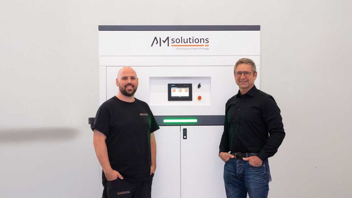 F1 and D1 from AM Solutions redefine SLS automation - AM Solutions – 3D post processing technology